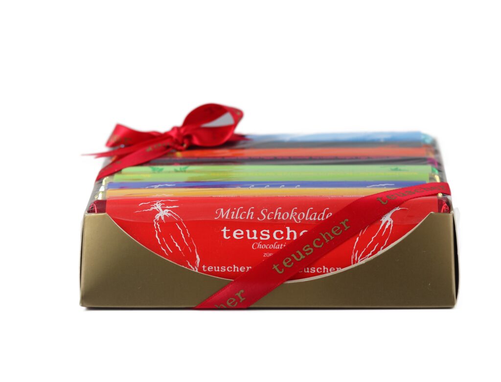 Bars 50g 9er – Teuscher Chocolates of Switzerland