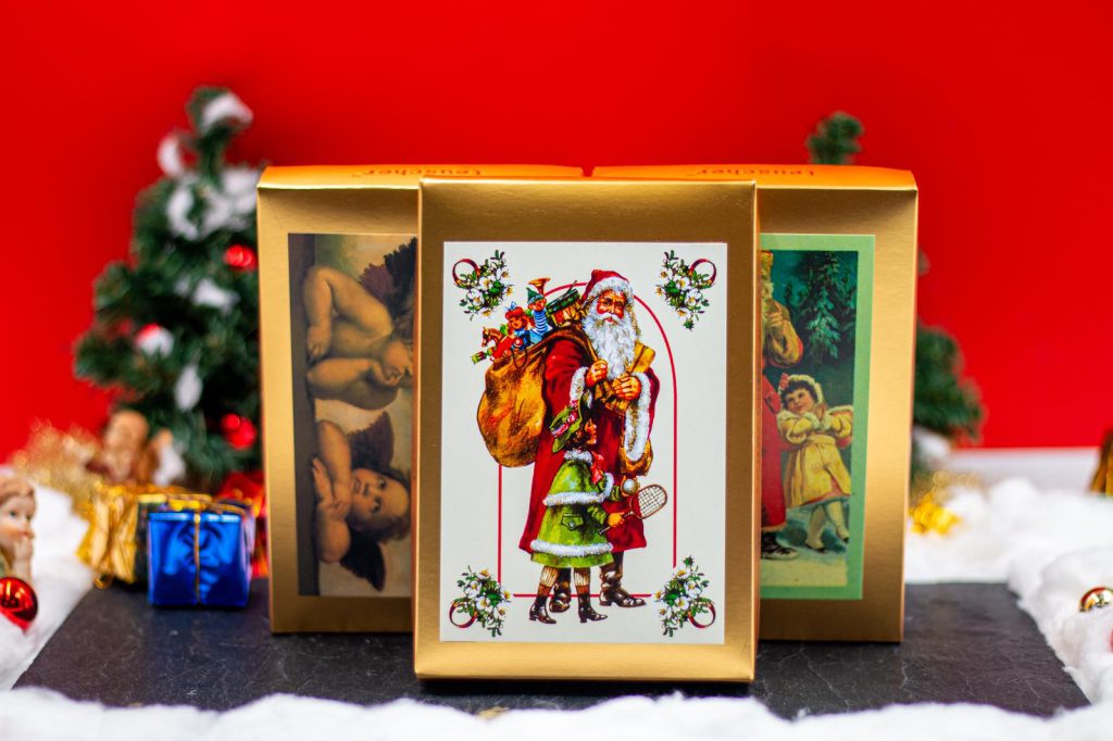Santa Box 250g – Teuscher Chocolates of Switzerland